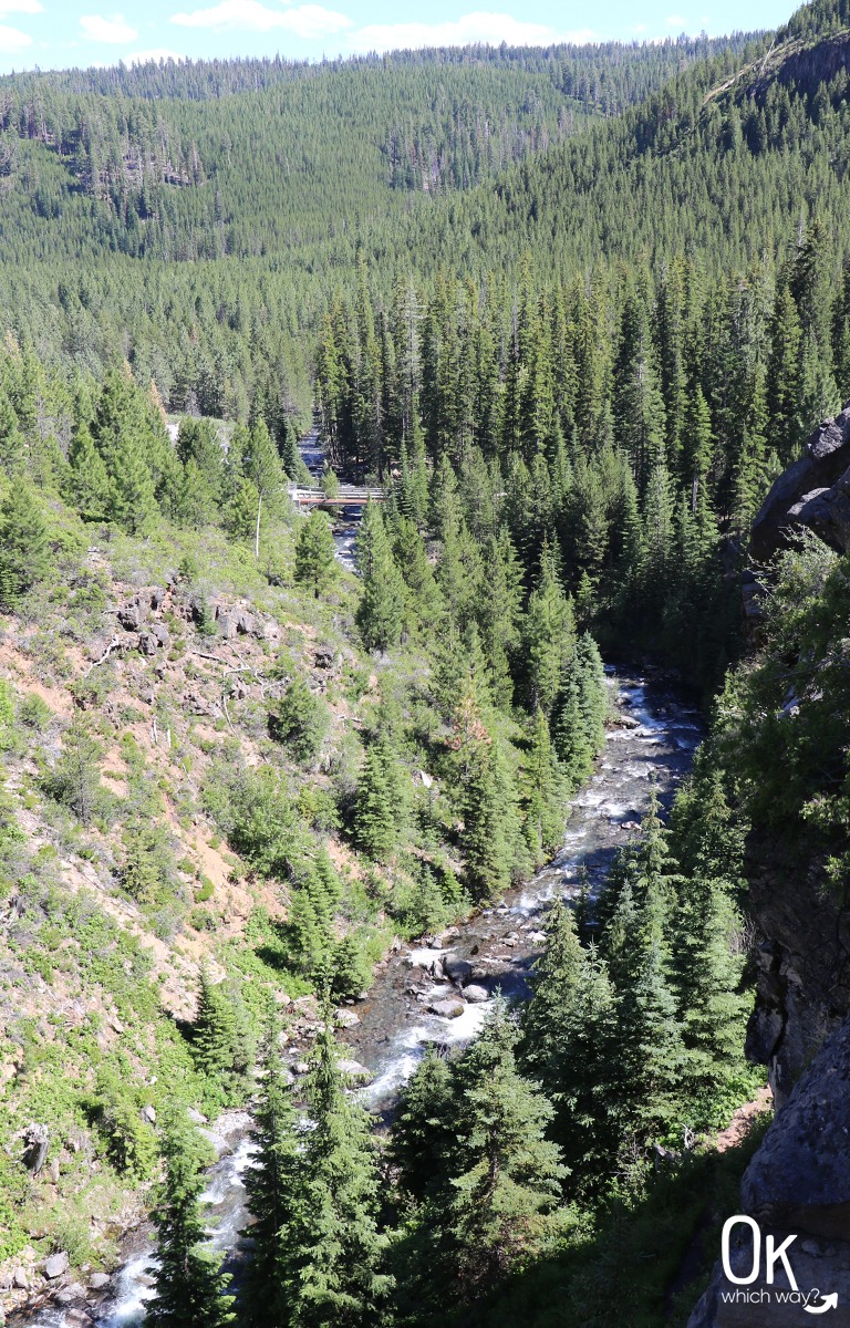 Visiting Tumalo Falls in Oregon | OK Which Way